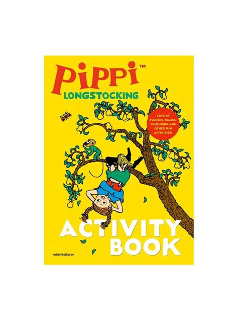 Buy The Book Pippi Longstocking Activity Book By Astrid Lindgren