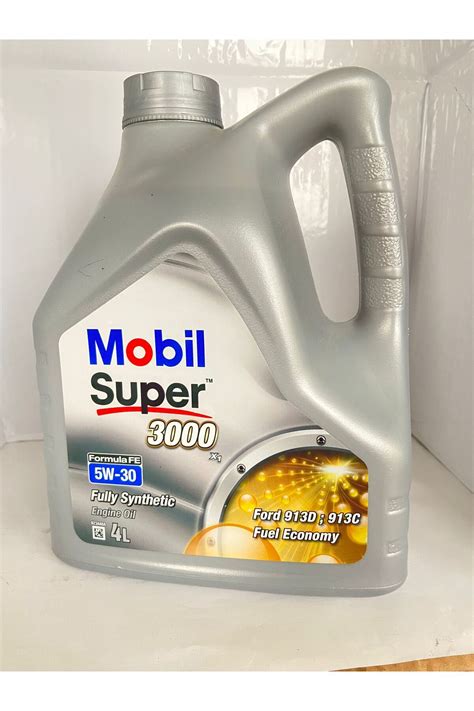 Mobil Super 3000 Formula Fe 5w-30 4 Lt Tam Sentetik Motor Yağı 5w/30 FE ...