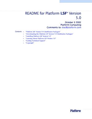 Fillable Online Uni Leipzig Readme For Platform Lsf Version Uni