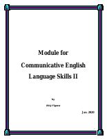 English Module Pdf Dirzon