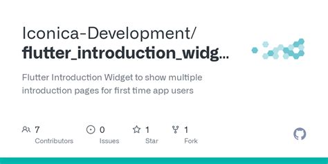 Github Iconica Developmentflutterintroductionwidget Flutter