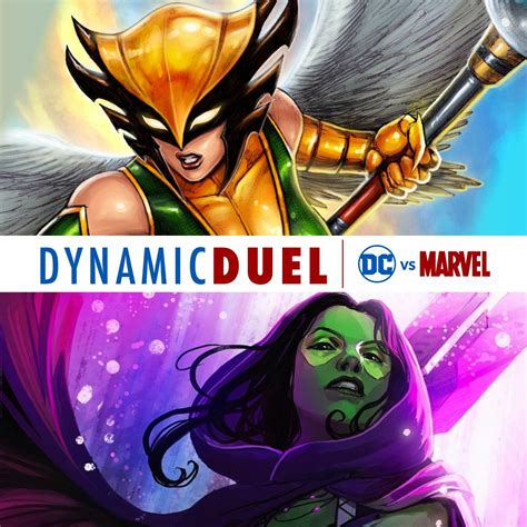 Hawkgirl Vs Gamora