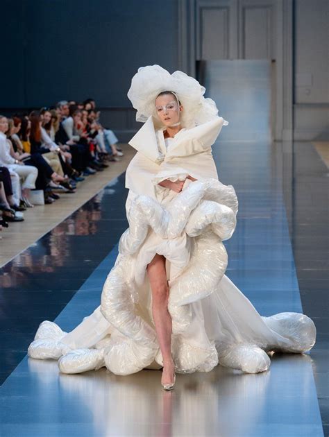 Gallianos Maison Margiela Couture Show Recycled Haute Couture Junk