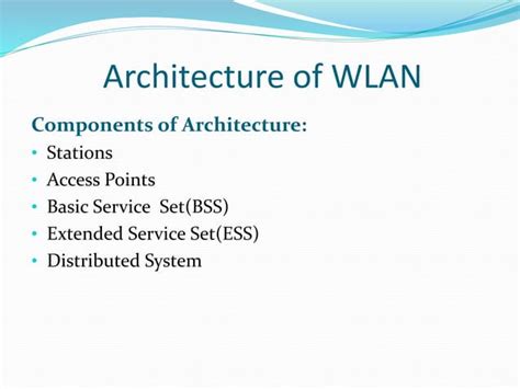 Wlan Architecture Pptx