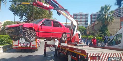 ü çocuk kişinin yaralandığı feci kaza Yeni Akit