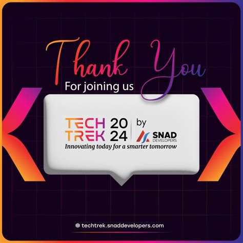 Snad Developers On Linkedin Techtrek2024 Thankyou Techcelebration
