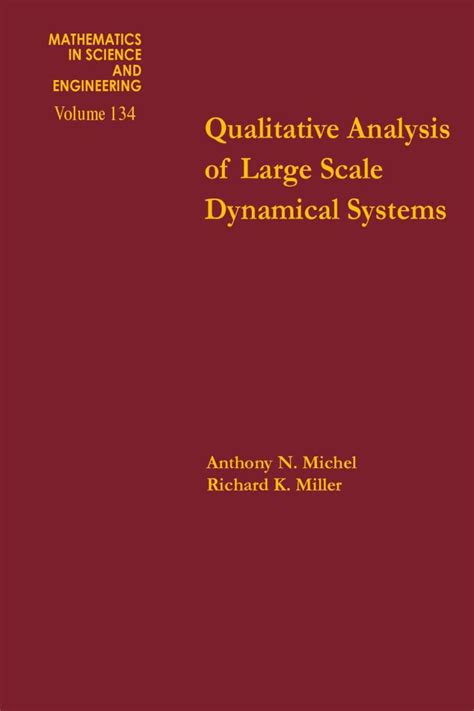 Qualitative Analysis Of Large Scale Dynamical Systems Premiumjs Store