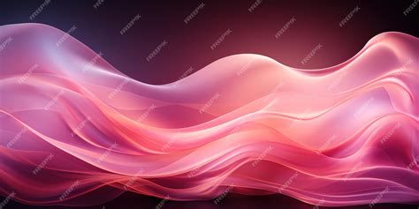 Premium Ai Image Energy Pink Flow Background Abstract Pink Background