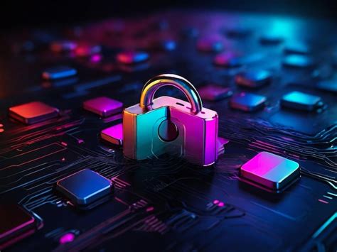 Premium Photo Protection Network Security Computer And Safe Your Data