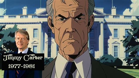 All Us Presidents As 90s Anime Characters Youtube