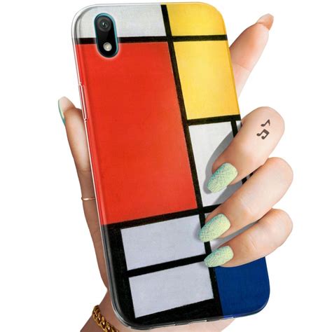 Etui Do Huawei Y5 2019 Wzory Piet Mondrain Abstrakcja Geometria Obudowa