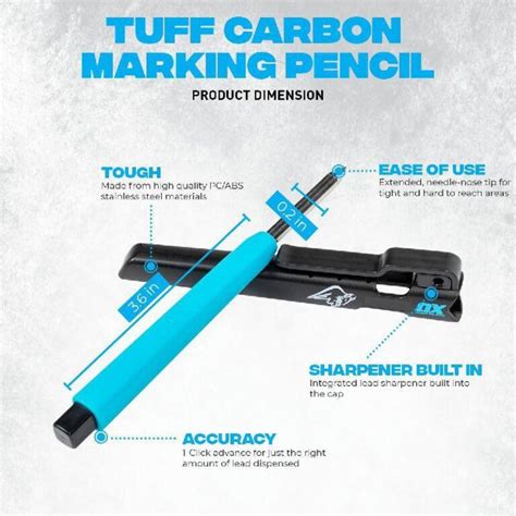Ox Tuff Carbon Marking Pencil Preservation Shop