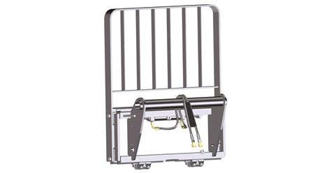 Manitou Tilting Forks Carriage With Side Shift Load Backrest Mlt Mt On Fork Handling