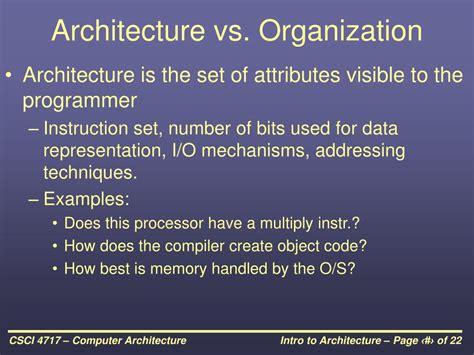 Ppt Csci 47175717 Computer Architecture Powerpoint Presentation Free Download Id920486