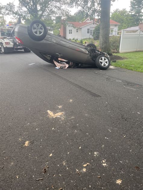 Overturned Mvc At The Intersection Of Dutton St And West Point Ave