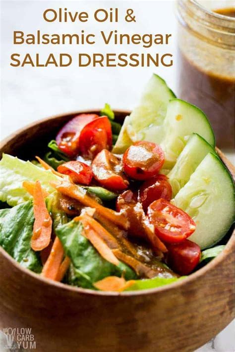 Balsamic Vinaigrette Recipe With Olive Oil Low Carb Yum