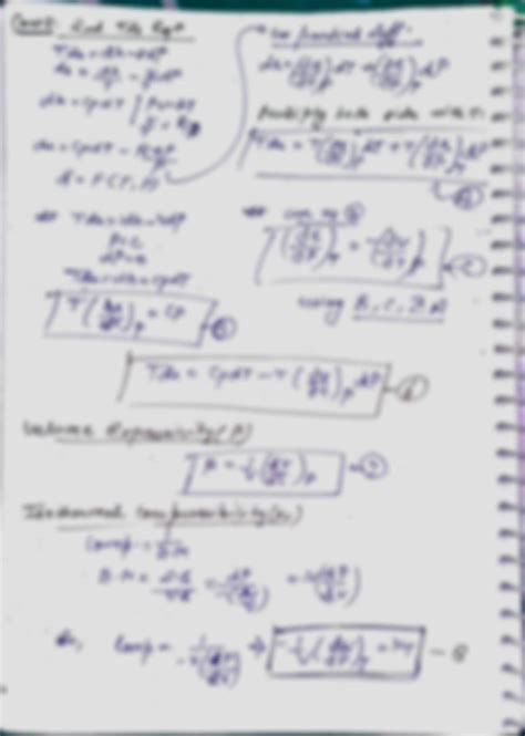 Solution Thermo Relationship Studypool