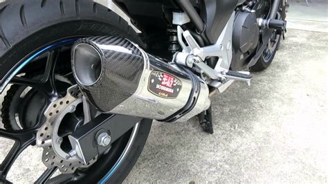 Nc700s マフラーサウンド ② Us Yoshimura バッフル無し Youtube
