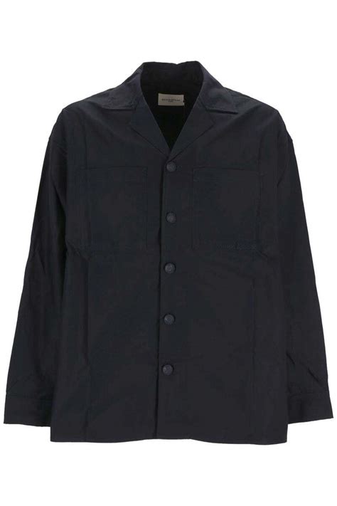 Popular Designer Long Maison Kitsune Men Shirts Editorialist