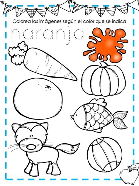 Pin De Lucero En Solo Matematica Lucero En Aprender Los Colores Colores Preescolares Fichas