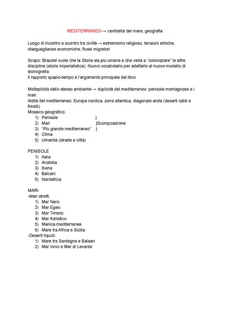 Geografia Storica Modulo 2 Schemes And Mind Maps Of Historical