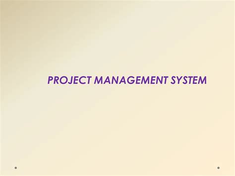 Pengurusanpasukanprojek Project Management System Pdf