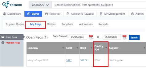Updating The Pricing Or Quantity To A Part Line