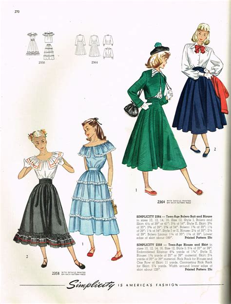1940s Vintage Simplicity Sewing Pattern 2364 Uncut Misses Bolero Suit