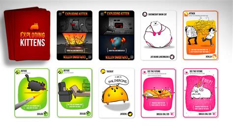 Exploding Kittens Juego De Mesa Español