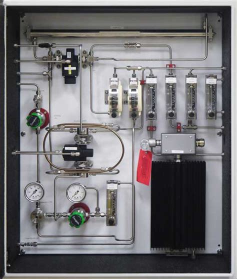 Sample Conditioning System H2s Analyzer Measuring H2s And Co2 In