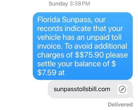 Did You Get A Sunpass Text Warning You About Unpaid Tolls Its A Scam