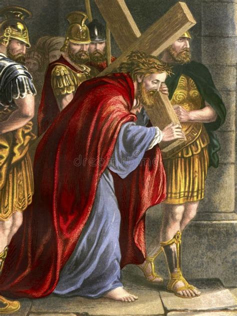 Religion Via Dolorosa Stations Of The Cross Editorial Image