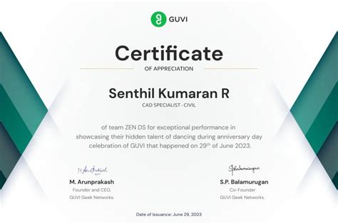 Senthil Kumaran R On Linkedin Guvi Anniversarycelebration Gratitude