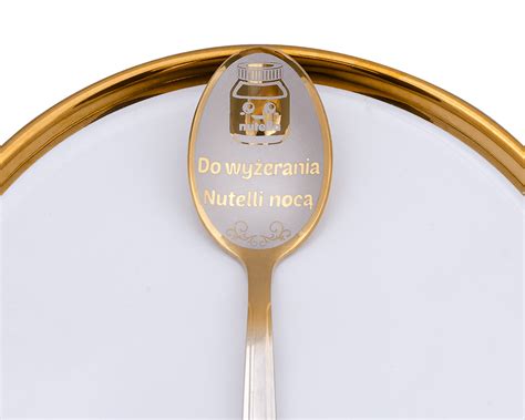 Łyżeczka Do Wyżerania Nutelli Nocą Republika Łyżeczek