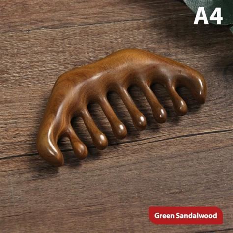 APPAREIL DE MASSAGE MANUEL NO 4 Peigne de Massage méridien en en bois