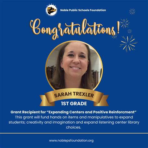 2024 25 Grant Recipients — Noble Public Schools Foundation