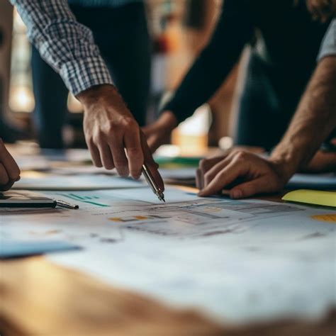Premium Photo A Team Managing Project Risks And Developing Mitigation