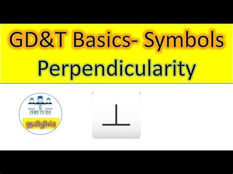 Perpendicularity Symbol