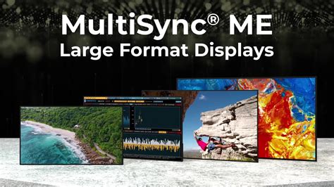 Me Series Large Format Displays Videos Sharp For Business