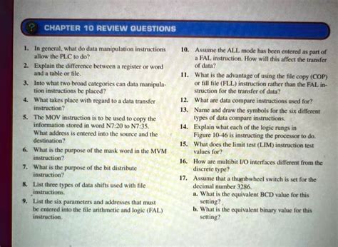Solved Texts Only Need 1 10 Chapter 10 Review Questions 1 In General