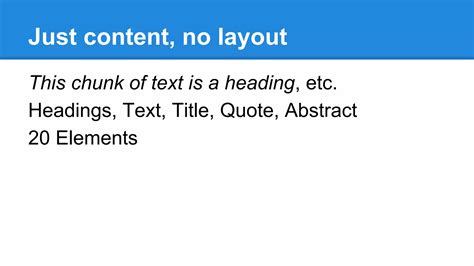 Separating Content And Layout Html Css And Some Web History Pdf Web Design And Html Internet