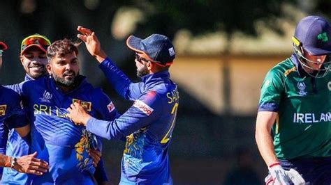 Icc World Cup Qualifiers Sri Lanka Beat Ireland By 133 Runs Republic