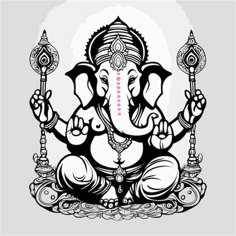 Premium Vector Vector Lord Ganpati Illustration For Ganesh Chaturthi Festival Of India