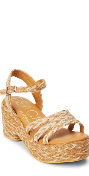 Beach By Matisse Mykonos Platform Sandal In Tan