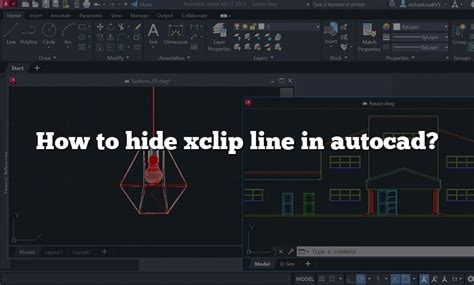 How To Hide Xclip Line In Autocad
