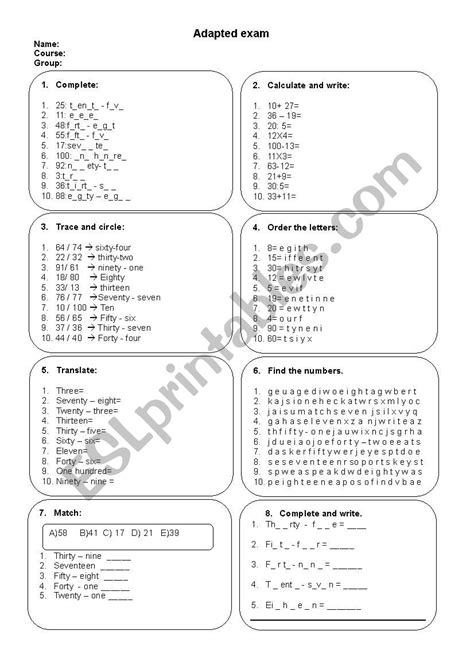 Numbers ESL Worksheet By Mrodr439 Numbers ESL Worksheet By Mrodr439