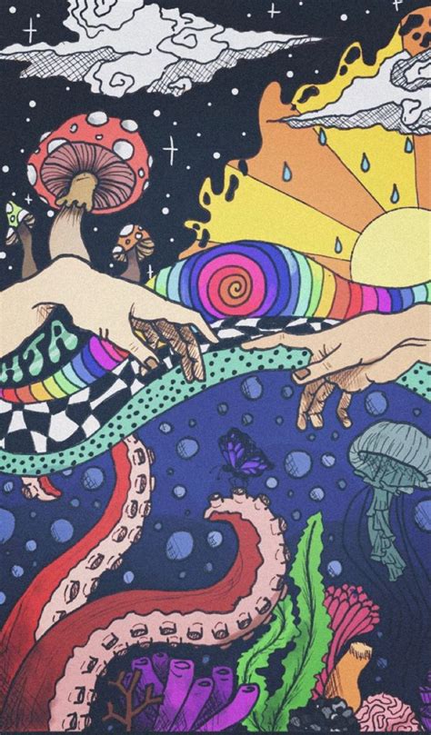 Art Print Of Aerials 51 Alien Art Ufo Art Trippy Art Psychedelic Alien