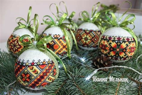 Pin By Галина Микитюк On Схеми Новорічних іграшок Embroidered