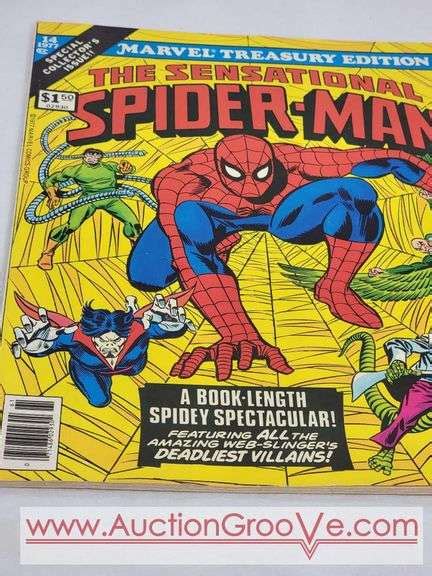The Sensational Spider Man Marvel Treasury Edition Special Collector