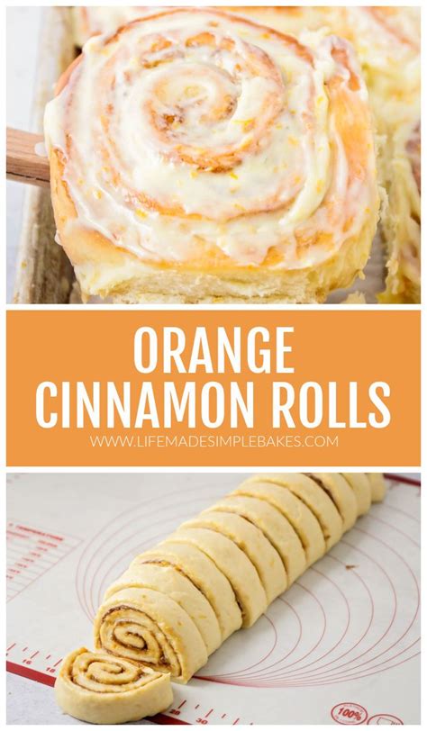 Orange Cinnamon Rolls Artofit